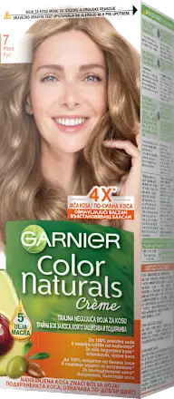 GARNIER Color naturals
Boja za kosu br. 7, plava, 1 kom