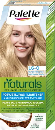 Palette naturals COLOR CREME
Boja za kosu – 100 skandinavsko plava, 1 kom