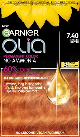 GARNIER olia
Boja za kosu – 7.40 Intense Copper,, 1 kom