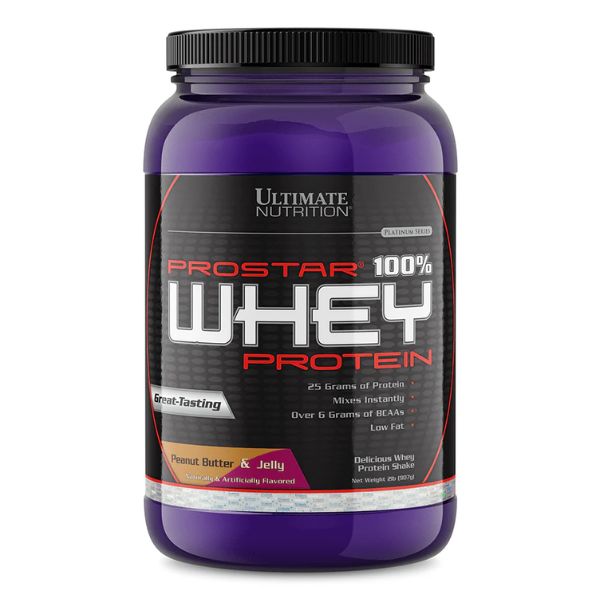 ULTIMATE NUTRITION 100% Whey Prostar 907g Peanut butter & Jelly