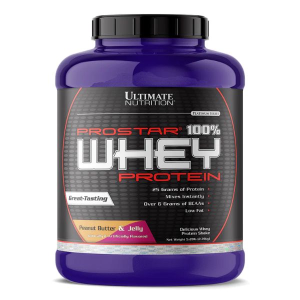 ULTIMATE NUTRITION 100% Whey Prostar 2,39kg Peanut butter & Jelly