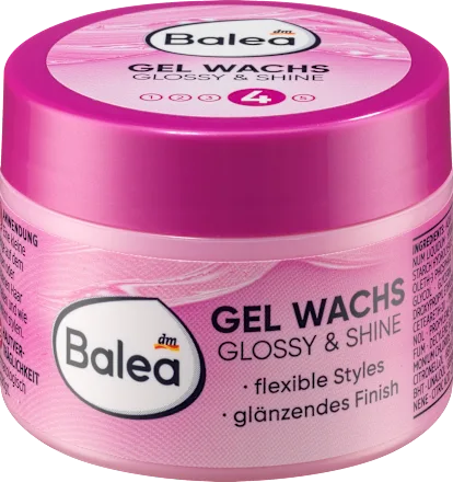 Balea
Glossy & Shine gel-vosak za sjaj kose, 75 ml