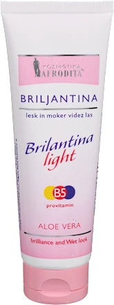 AFRODITA
Brilantina light - wet look, gel za kosu, 120 ml