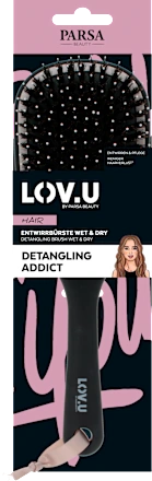 PARSA BEAUTY
LOV.U četka za kosu DETANGLING ADDICT, više vrsta, 1 kom
