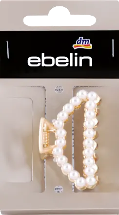 ebelin
Šnala za kosu u zlatnoj boji sa biserima, 1 kom