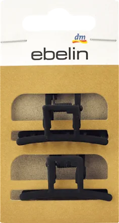 ebelin
Šnalice za kosu - crne, 2 kom