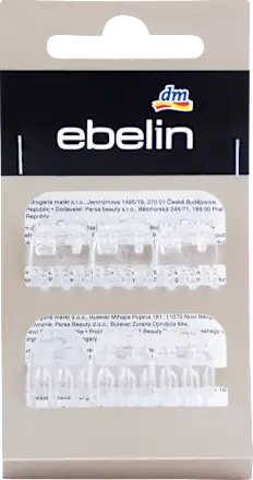 ebelin
Šnale za kosu, providne, 4 kom