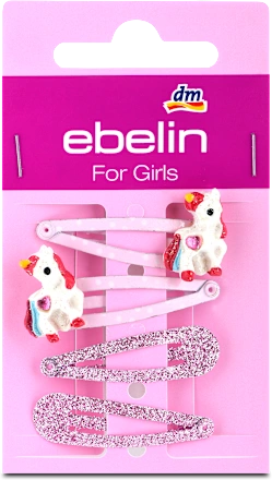 ebelin
For Girls dečije šnalice za kosu, 4 kom