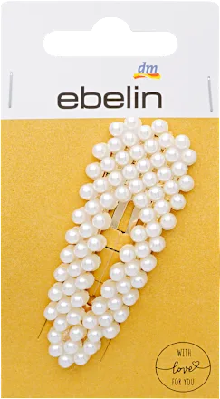 ebelin
Šnala za kosu, velika - biseri, 1 kom