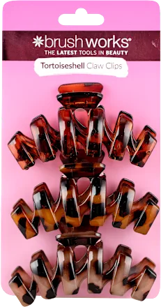 brush works
tortoiseshell šnale za kosu - set, 3 kom