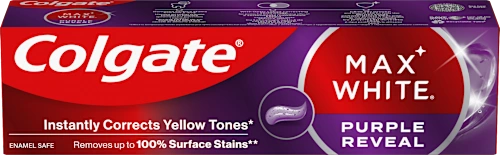 Colgate
MAX WHITE PURPLE pasta za zube, 75 ml
