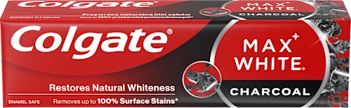 Colgate
MAX WHITE pasta za zube – CHARCOAL, 75 ml