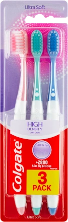Colgate
HIGH DENSITY četkice za zube, ULTRA SOFT, 3 kom
