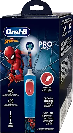 Oral-B
PRO KIDS SPIDER-MAN dečija električna četkica za zube, 3+ godina, 1 kom