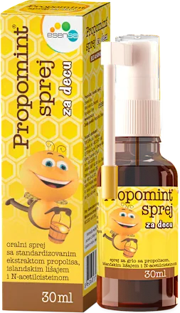 esensa
Propomint sprej - za decu, 30 ml
Dodatak ishrani