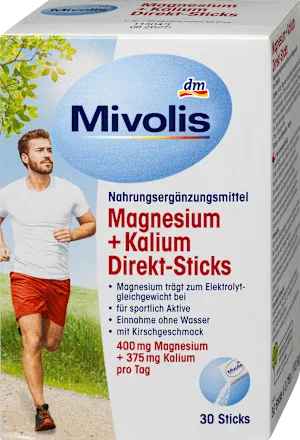 Mivolis
Magnezijum i kalijum u prahu, direkt - ukus trešnje, 112,5 g
Dodatak ishrani