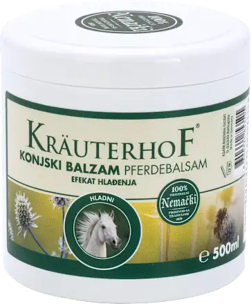 KRÄUTERHOF
KONJSKI BALZAM sa efektom hlađenja, 500 ml