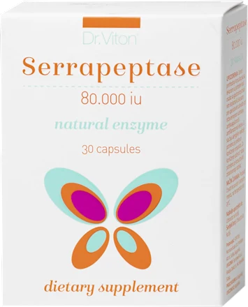 Dr.Viton
Serrapeptase - enzim, 30 kom
Dodatak ishrani