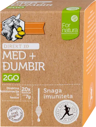Fornatura
MED+ĐUMBIR DIREKT, 20x7g, 140 g