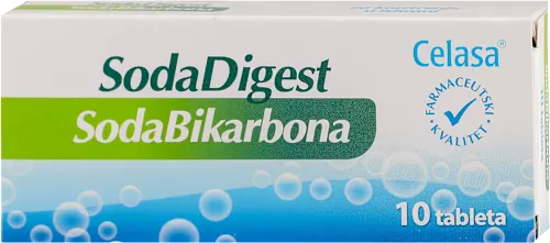 Celasa
SodaDigest - SodaBikarbona, 10 kom
Dodatak ishrani