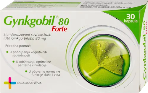 PHARMANOVA
Gynkgobil® 80 Forte kapsule, 30 kom
Dodatak ishrani