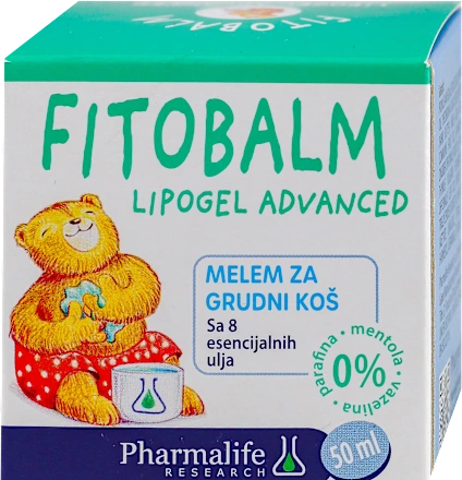 Pharmalife
LIPOGEL ADVANCED melem za grudni koš, 50 ml