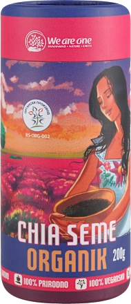 We are one
CHIA SEME ORGANIK, 200 g