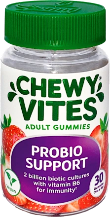 CHEWY VITES
PROBIO SUPPORT gumene voćne bombone za odrasle, 30 kom
Dodatak ishrani