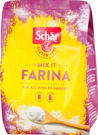 Schär
MIX IT FARINA univerzalno brašno bez glutena, 500 g