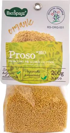 BioŠpajz
Proso, 200 g