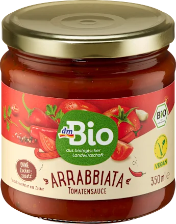 dmBio
Paradajz sos Arrabiata, 350 ml