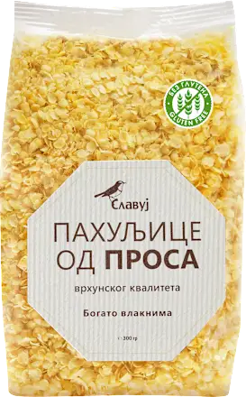 Slavuj
Pahuljice od prosa, 300 g