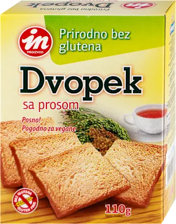 Aleksandrija
Dvopek sa prosom, 110 g