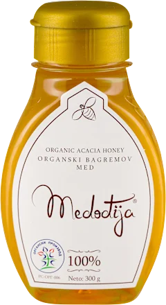 Medođija
ORGANSKI BAGREMOV MED 100%, 300 g