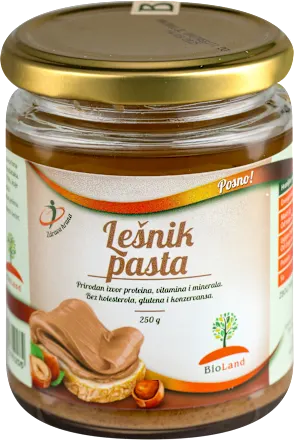 BioLand
Lešnik pasta, 250 g