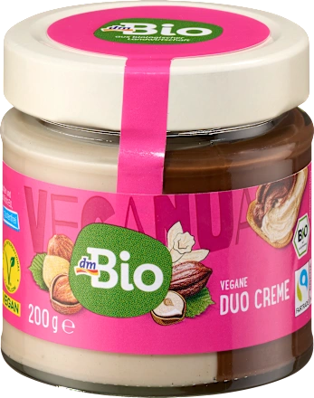 dmBio
Veganski duo namaz sa lešnikom, 200 g