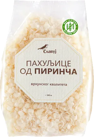 Slavuj
Pahuljice od pirinča - bez glutena, 300 g