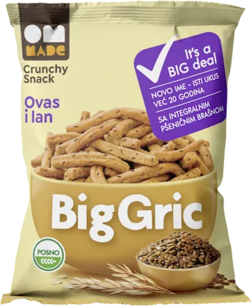 OM MADE
Big gric - Ovas i lan, 70 g