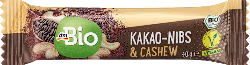 dmBio
Superfood štanglica - kakao zrna i indijski orah, 40 g