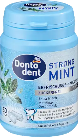 Dontodent
STRONG MINT žvake, 50 kom