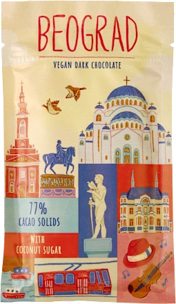 Chocollama
BEOGRAD VEGAN DARK CHOCOLATE, 100 g