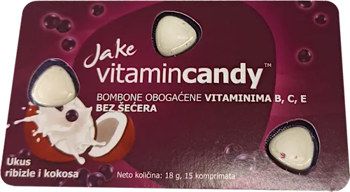 Jake
vitamincandy - kokos i crna ribizla, 18 g