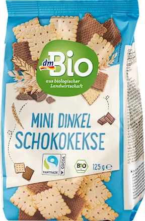 dmBio
Mini keks od spelte i čokolade, 125 g