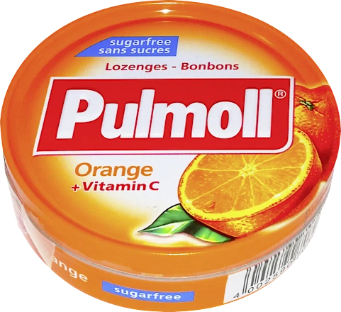 Pulmoll
PULMOLL BOMBONE POMORANDŽA + VITAMIN C, 45 g