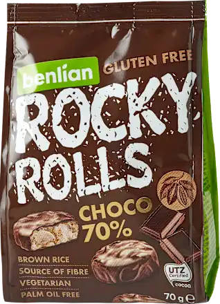 benlian
ROCKY ROLLS - kakao, 70 g