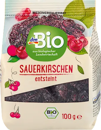 dmBio
Sušene višnje bez koštica, 100 g