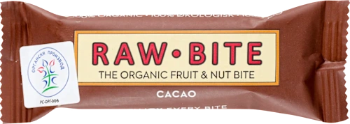 RAW BITE
Musli bar- kakao, 50 g