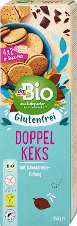dmBio
Sendvič keks bez glutena, 230 g