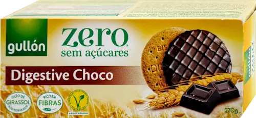 Gullon
Digestive Choco keks preliven čokoladom, sa zaslađivačima, 270 g