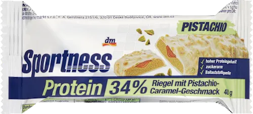 Sportness
Proteinska štanglica - pistaći-karamela ukus, 40 g